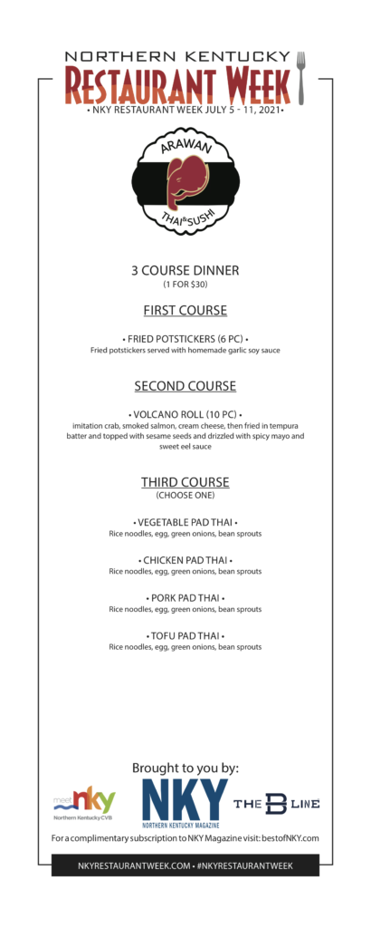 Arawan Thai & Sushi – NKY Magazine