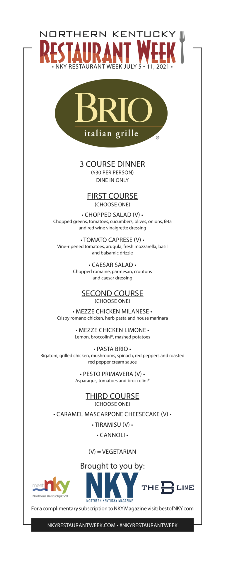 Brio Tuscan Grille – NKY Magazine