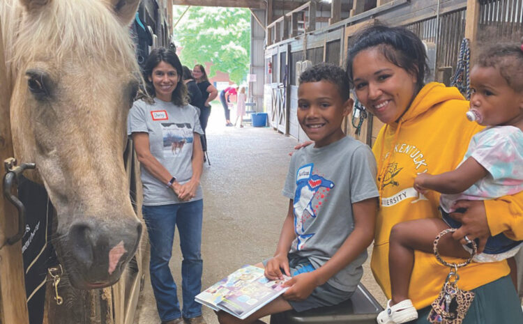 Reading to Horses – NKY Magazine